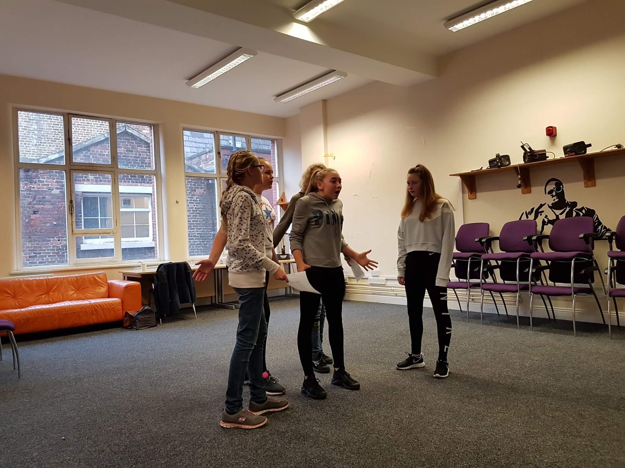 Year 9 Drama workshops - Holly Lodge
